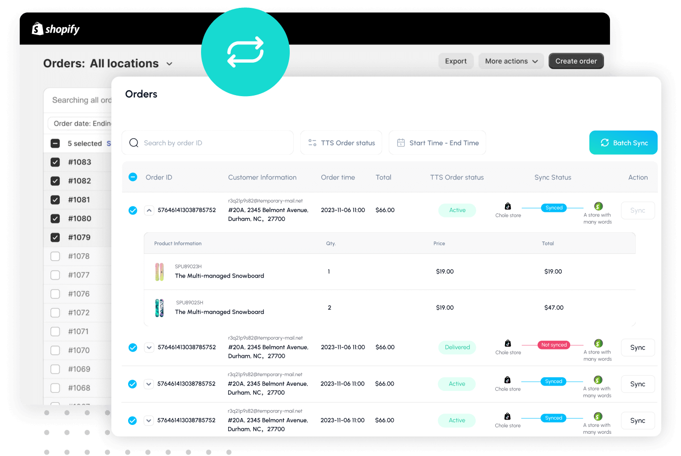 Datech ShopSync - TikTok Shopify Integration Solution